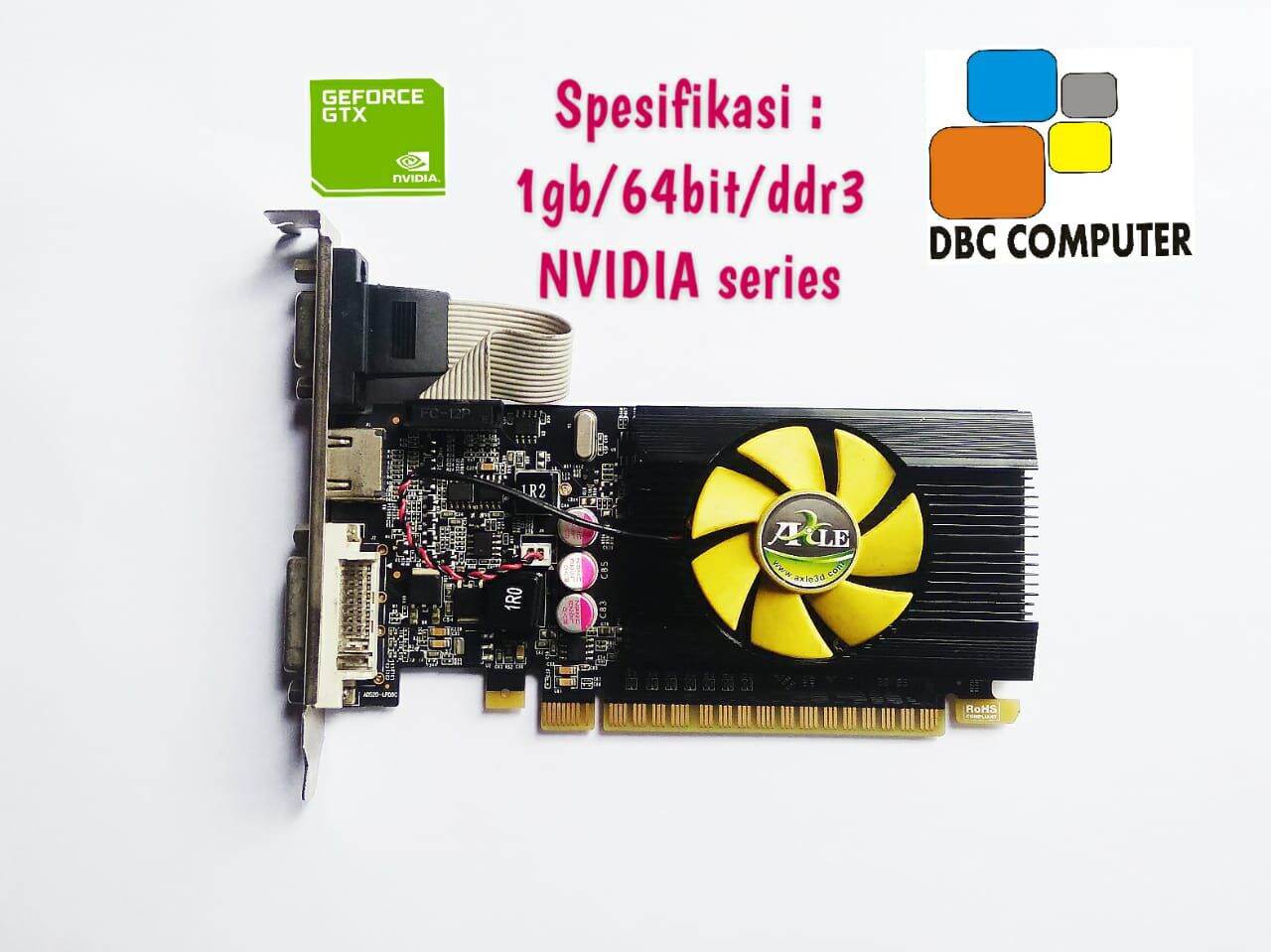 Vga Card 1gb/64bit/ddr3 Untuk PC Kecil atau Standar | Lazada Indonesia