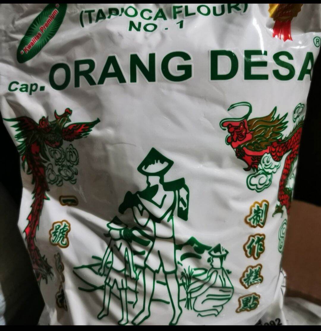 Tepung Tapioka cap orang desa kemasan 1kg | Lazada Indonesia