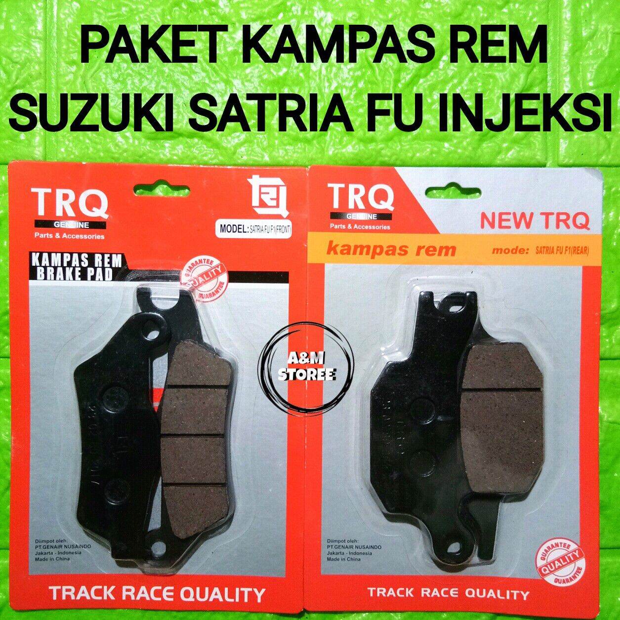 Kampas rem Suzuki Satria FU FI Injeksi Depan Belakang ( TRQ ) | Lazada ...