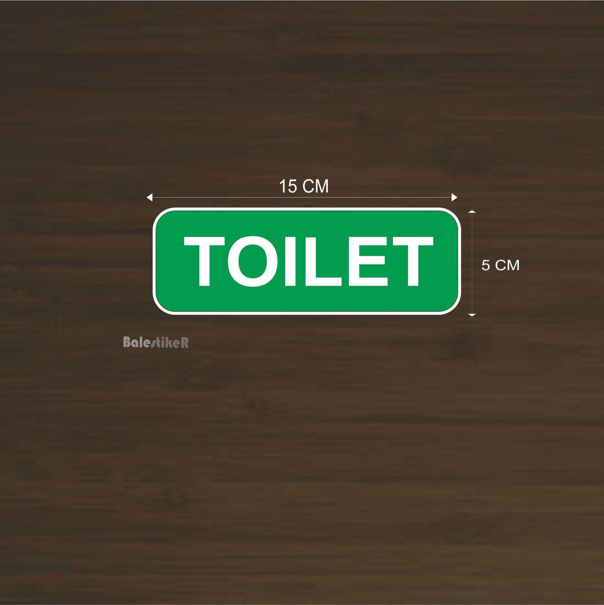 stiker toilet sticker | Lazada Indonesia