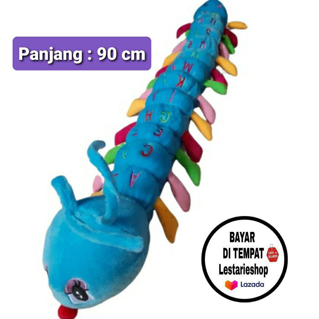 Boneka Ulat Panjang Jumbo Hiasan Mobil Biru | Lazada Indonesia