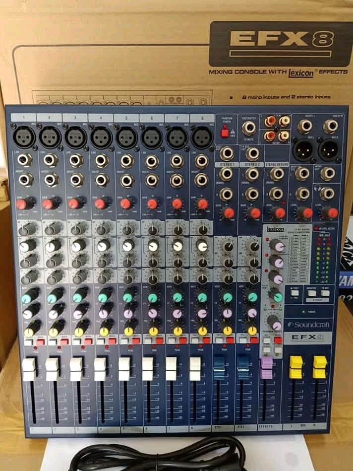 mixer soundcraft EFX 8 efek reverb lexicon | Lazada Indonesia