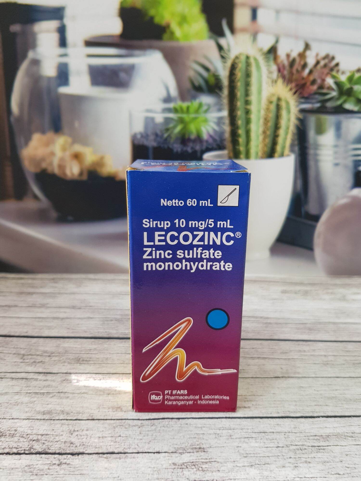 Lecozinc Sediaan Syrup 60ml - Zinc Sulfate Monohydrate | Lazada Indonesia