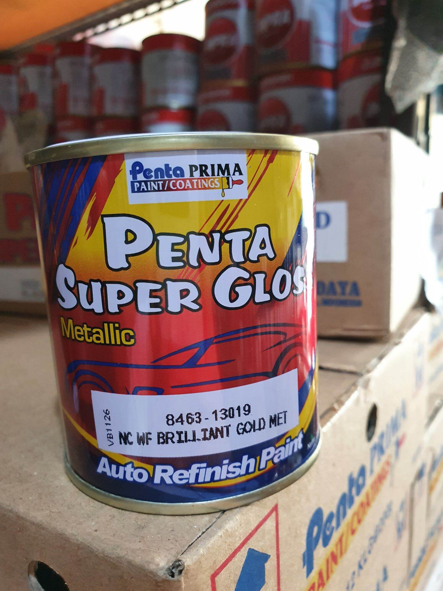 CAT PENTA SUPER GLOSS METALLIC NC WF BRILLIANT GOLD MET / metalik gold ...