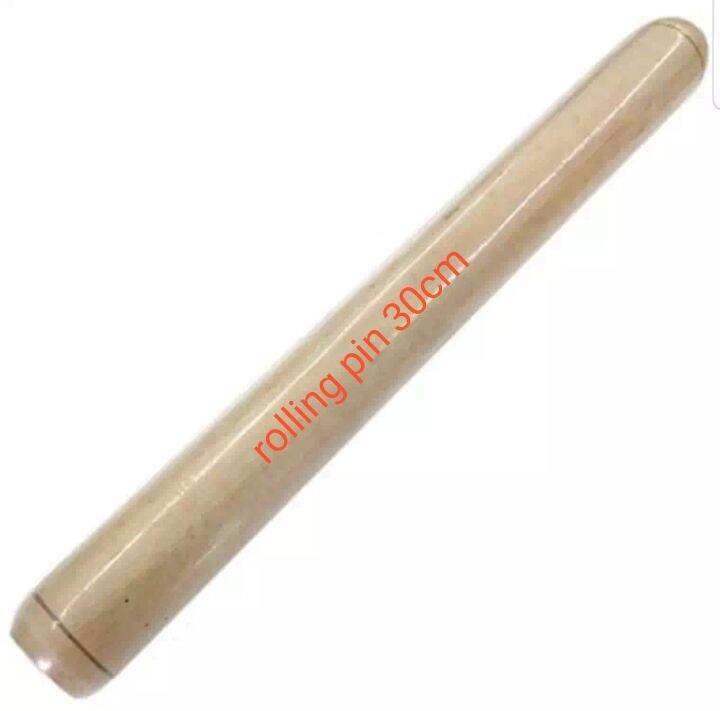 ROLLING PIN KAYU / PERATA ADONAN KUE 30CM (lebar3cm) | Lazada Indonesia