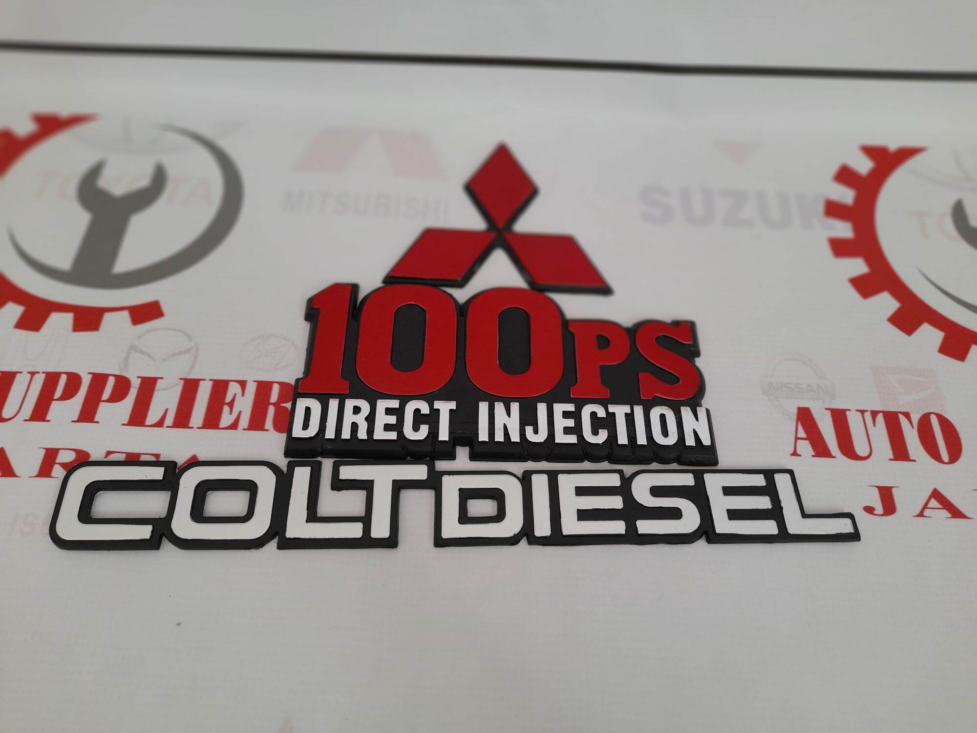 emblem colt diesel ps100 + logo(3macam) | Lazada Indonesia