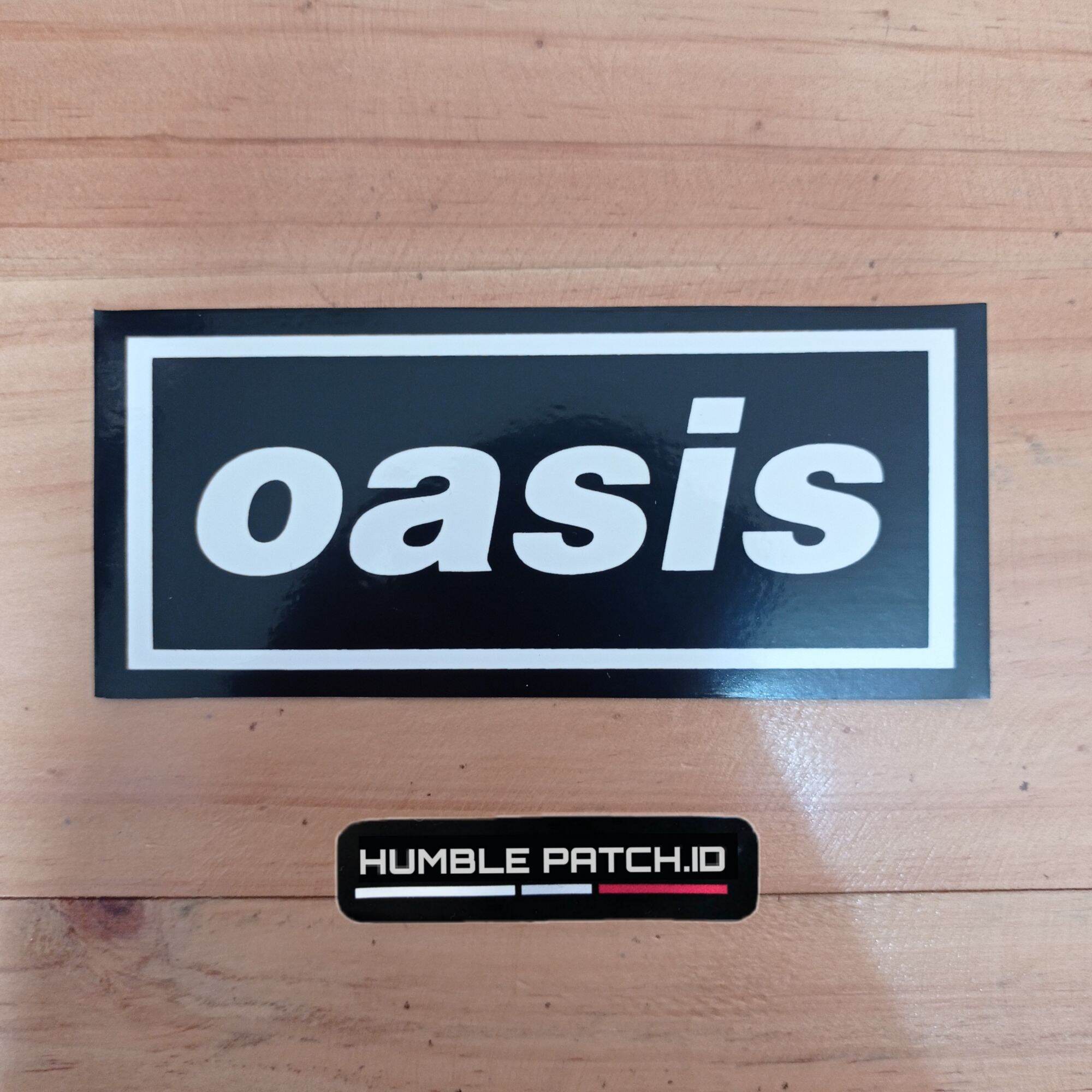 STICKER BAND OASIS LOGO STIKER BAHAN GRAFTAC | Lazada Indonesia