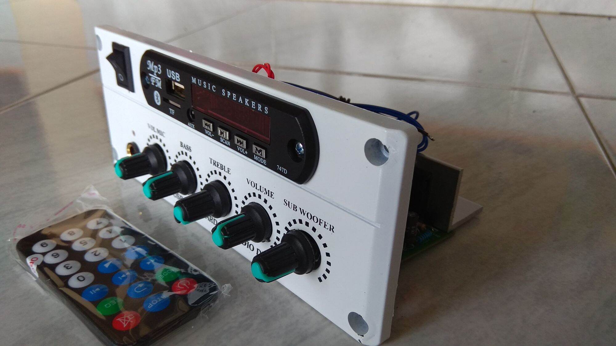 Power kit ampli mono Tip 2955/3055 speaker aktif dengan filter subwofer ...