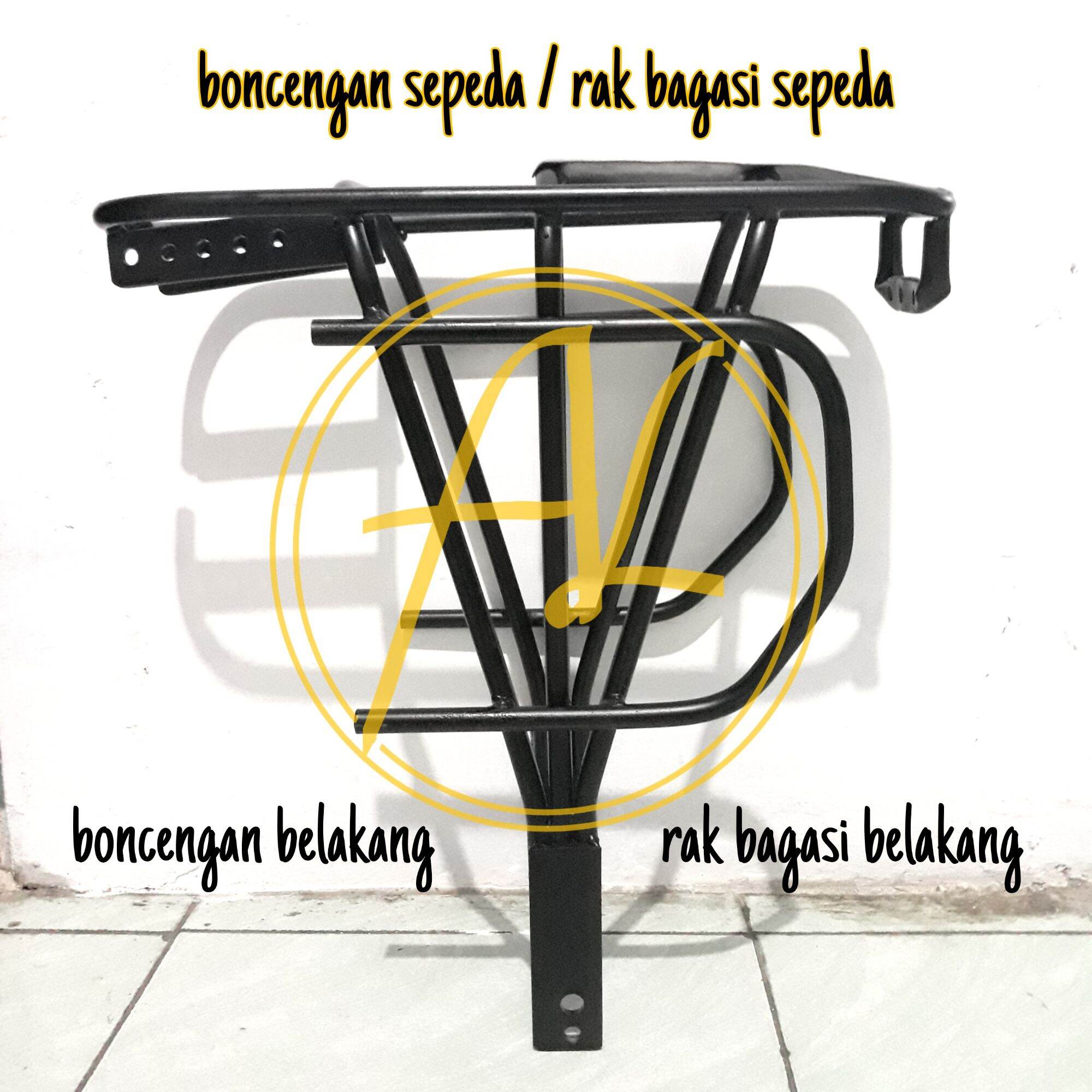 boncengan sepeda/rak pannier/bagasi sepeda-belakang | Lazada Indonesia