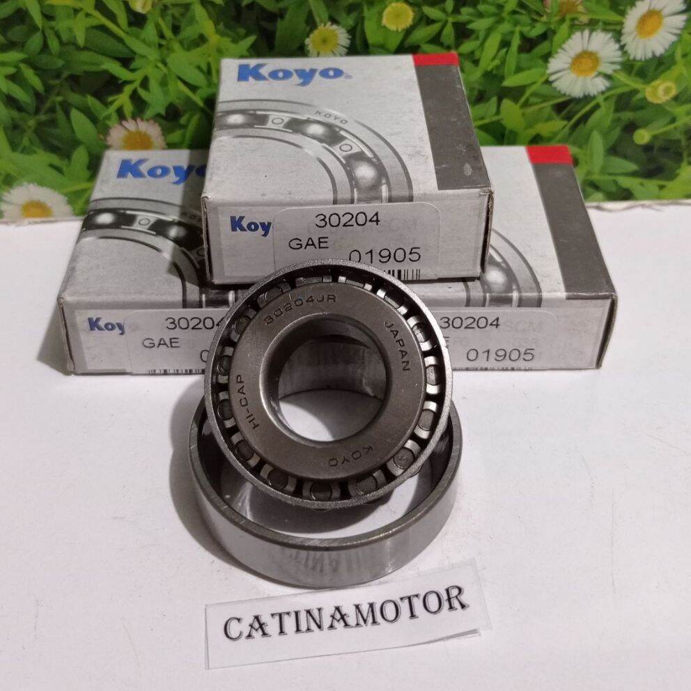 BEARING 30204 BEARING RODA DEPAN LUAR ZEBRA S89 MERK KOYO | Lazada ...