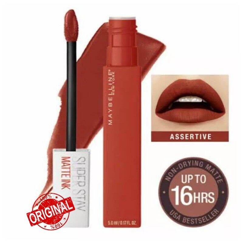 MAYBELLINE SUPERSTAY Matte Ink - 205 ASSERTIVE | Lazada Indonesia