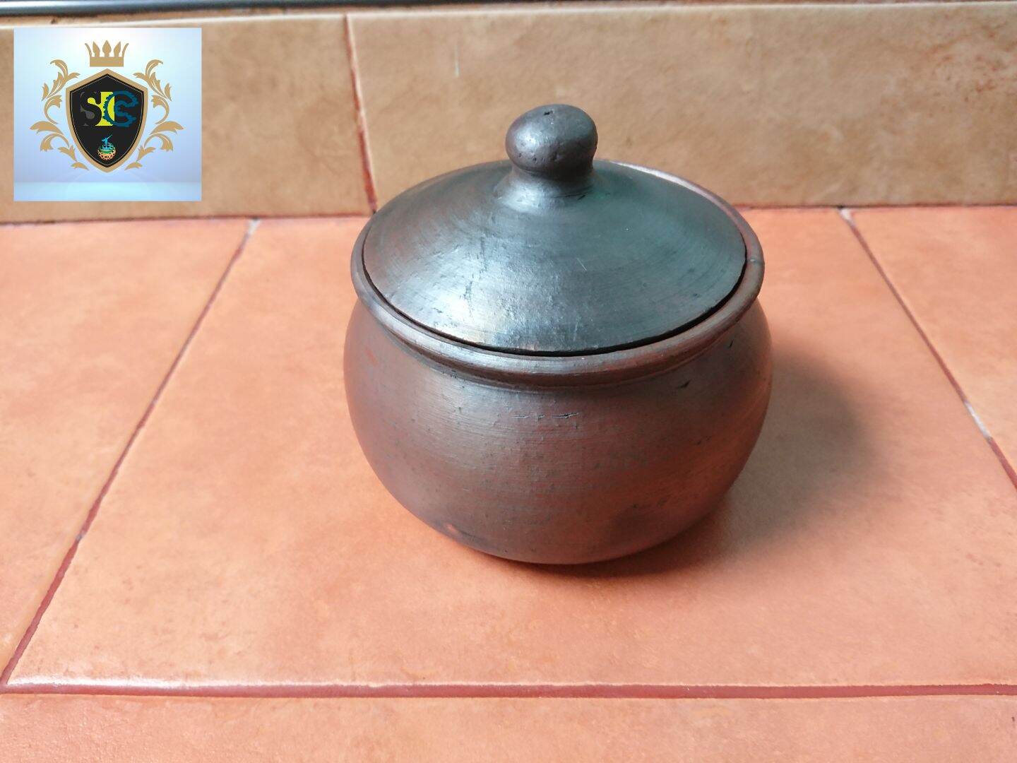 KENDIL BUBUR GERABAH TANAH LIAT D-13 CM SAJIAN JAWA TRADISIONAL TEMBIKAR KLASIK UNIK ETNIK ...