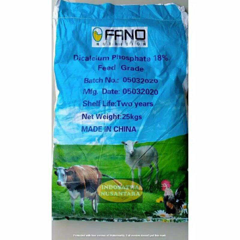 DCP 1 KG DICALCIUM PHOSPHATE DIKALSIUM FOSFAT SUPLEMEN KALSIUM | Lazada ...