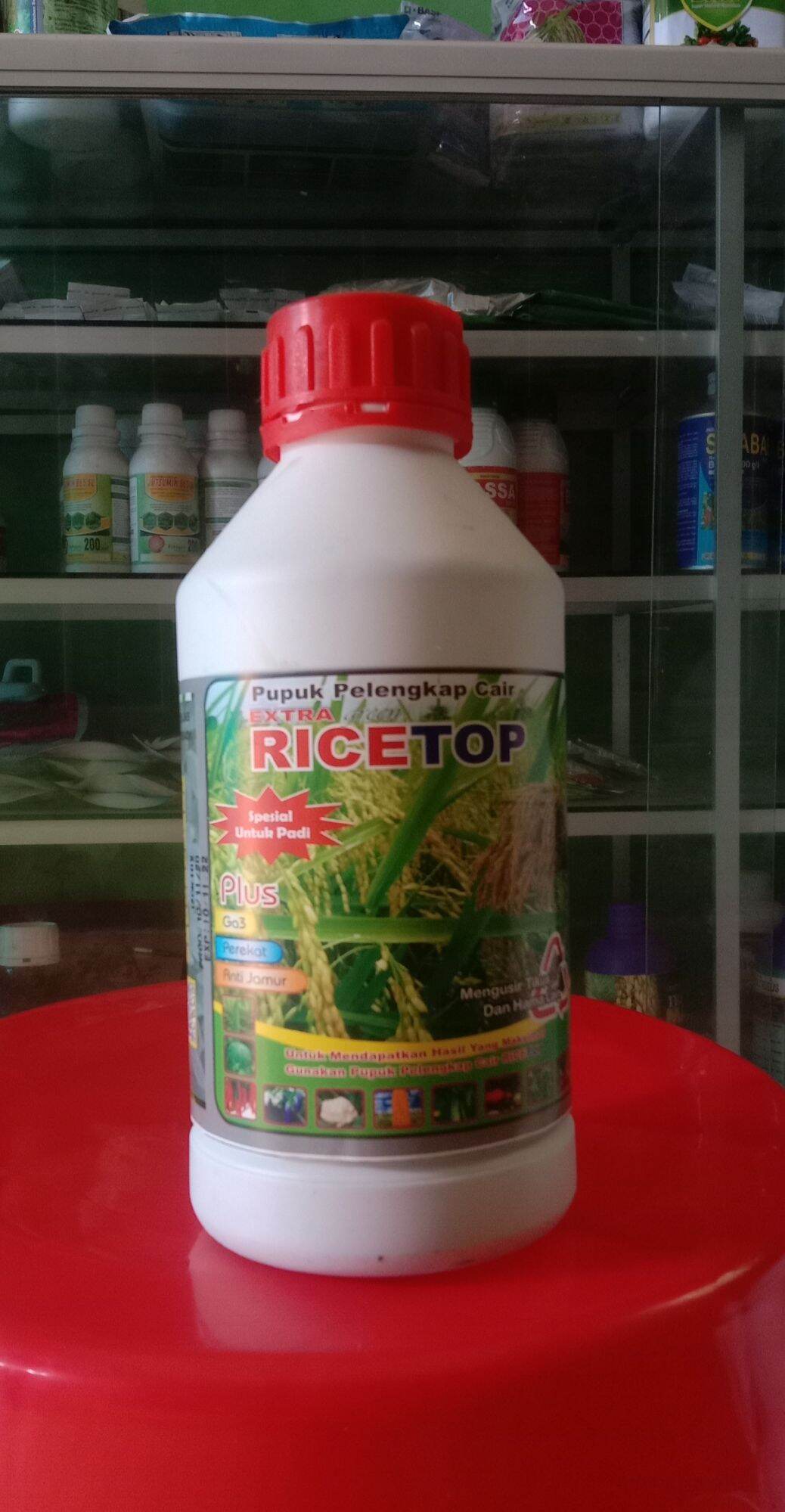 RICETOP 1liter pupuk cair, penambah bobot padi dan anti tikus | Lazada Indonesia