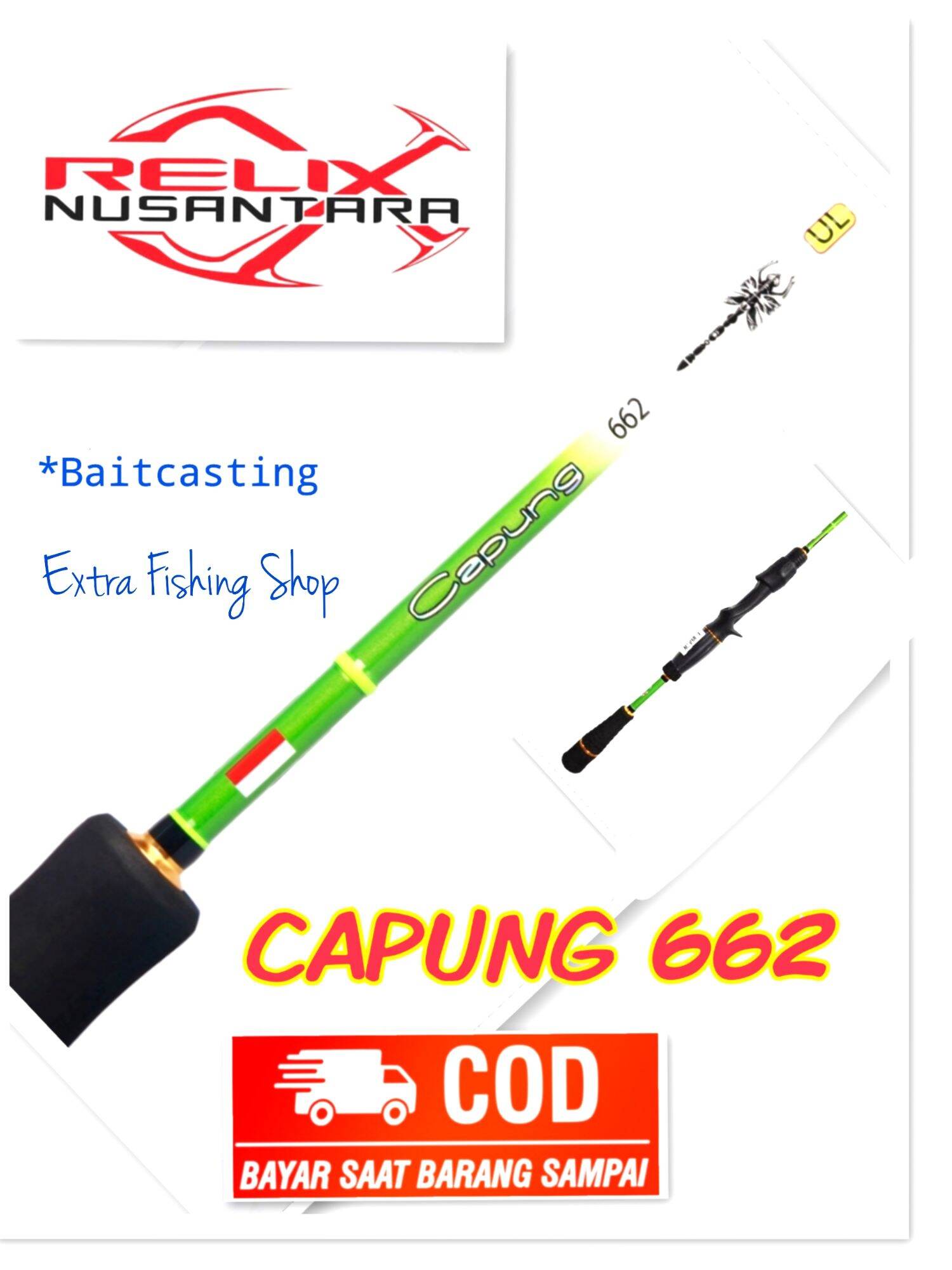 JORAN RELIX CAPUNG 662UL BAITCASTING dan Spinning | Lazada Indonesia