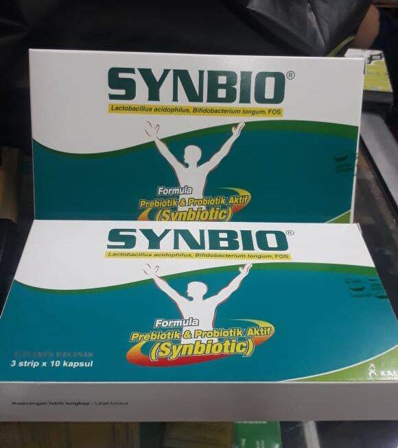 [Box 30 kapsul] SYNBIO probiotik & prebiotik | Lazada Indonesia