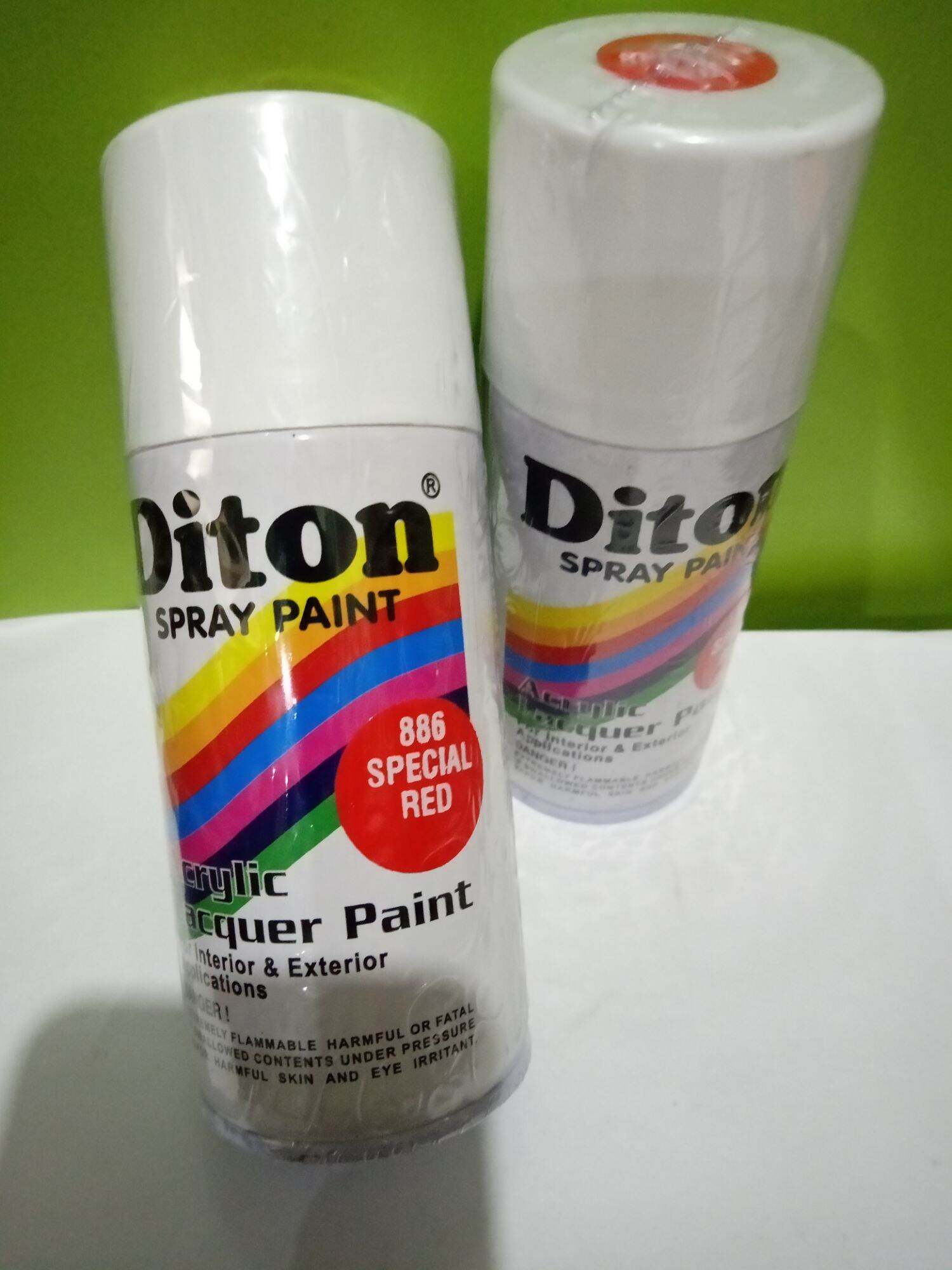 Pilok Pilox Cat DITON Merah Spesial / Special Red 886 150cc Cat Semprot ...