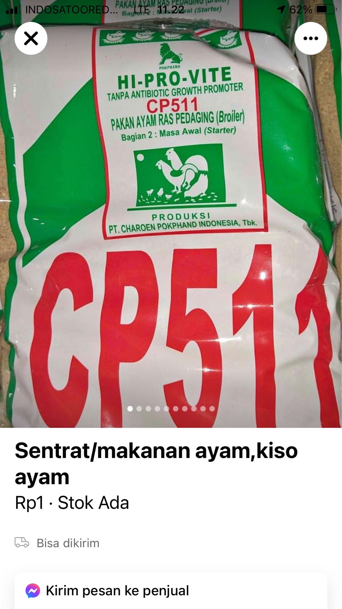 Pakan ayam 511 | Lazada Indonesia