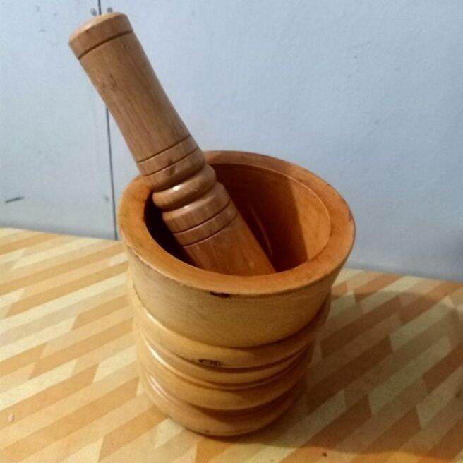 lulumpang kayu+tumbuk kayu | Lazada Indonesia