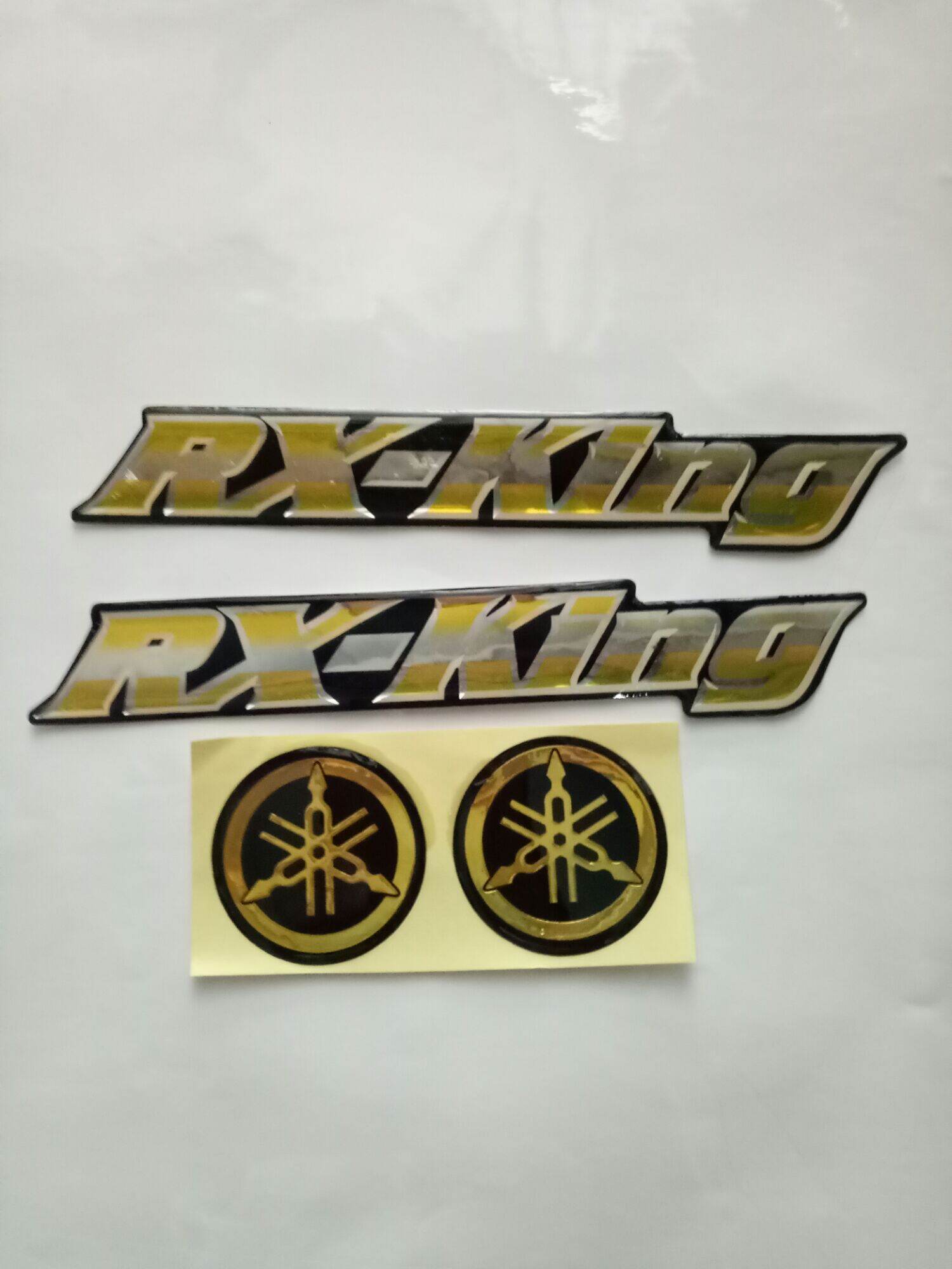 stiker emblem logo rx king set kiri kanan | Lazada Indonesia