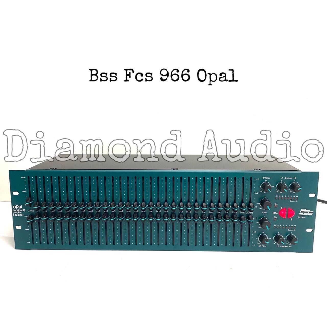 Equalizer Bss Fcs 966 Opal 2 x 31 Channel Original Eq Bss Opal Fcs966 ...