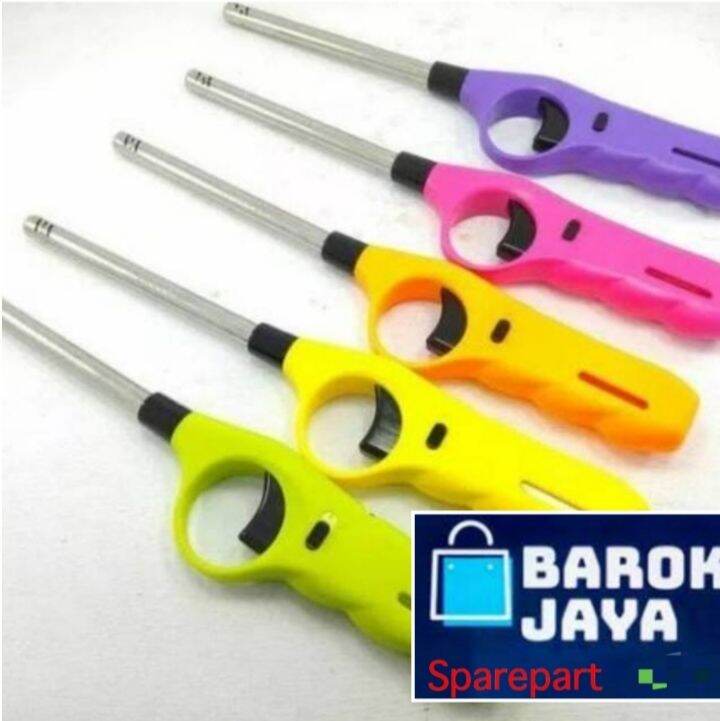 Korek Api Pematik Gas Panjang - Lighter Mancis Pistol Pemantik Kompor ...