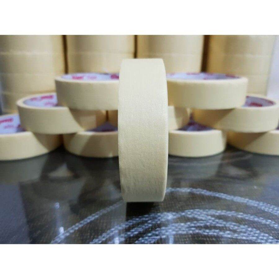 isolasi KERTAS kecil lakban masking tape putih 1 inch | Lazada Indonesia