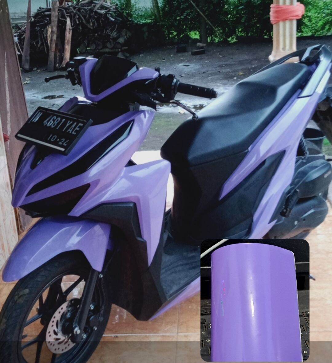 Stiker skotlet ungu taro full body motor scoopy scotlet motor vario ...