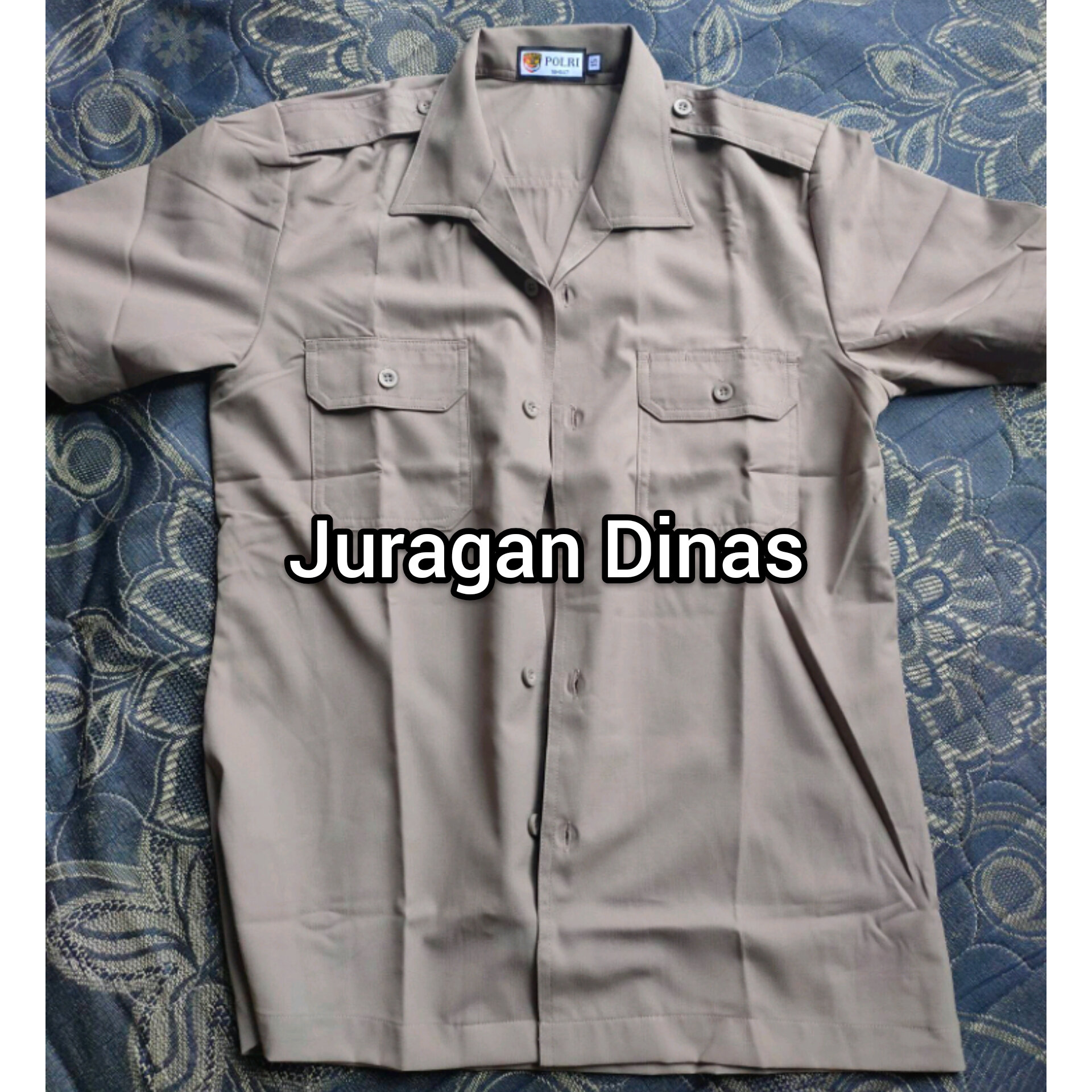 Baju PDH Jatah POLRI / Baju PDH POLISI / Baju PDH Satpam Terbaru / Baju ...