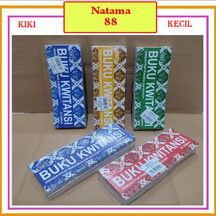 5 Pak Buku Kwitansi Kecil Kiki ( Packing Aman ) | Lazada Indonesia 5 Pak Buku Kwitansi Kecil Kiki ( Packing Aman ) | Lazada Indonesia
