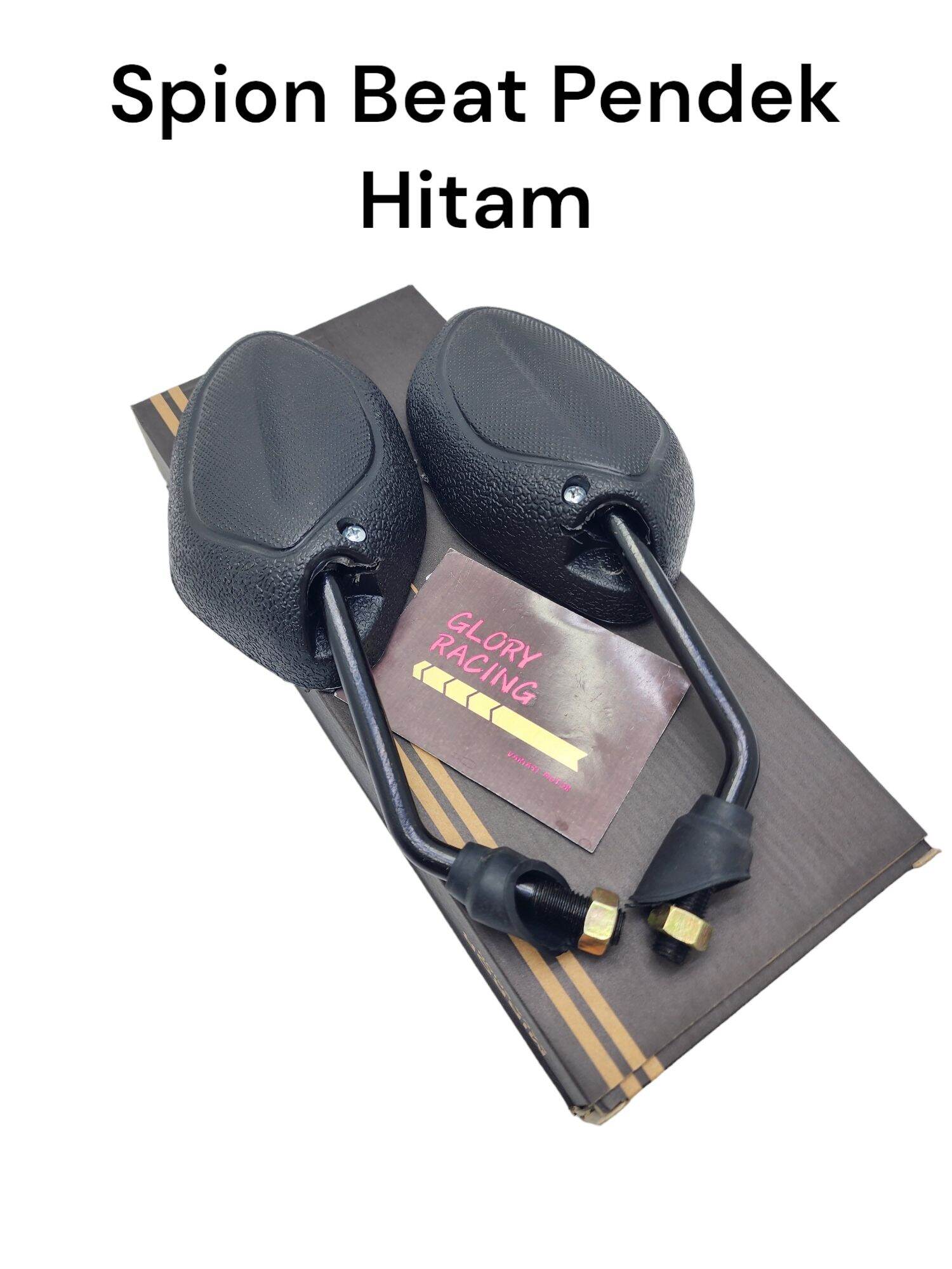 Spion Standar Bawaan Honda Beat Panjang Gagang Crome Dan Hitam Bisa ...