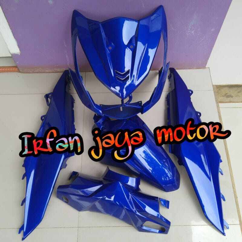 Full Body Halus Motor Honda Beat fi Lama 2013-2015 Warna Biru Candy ...
