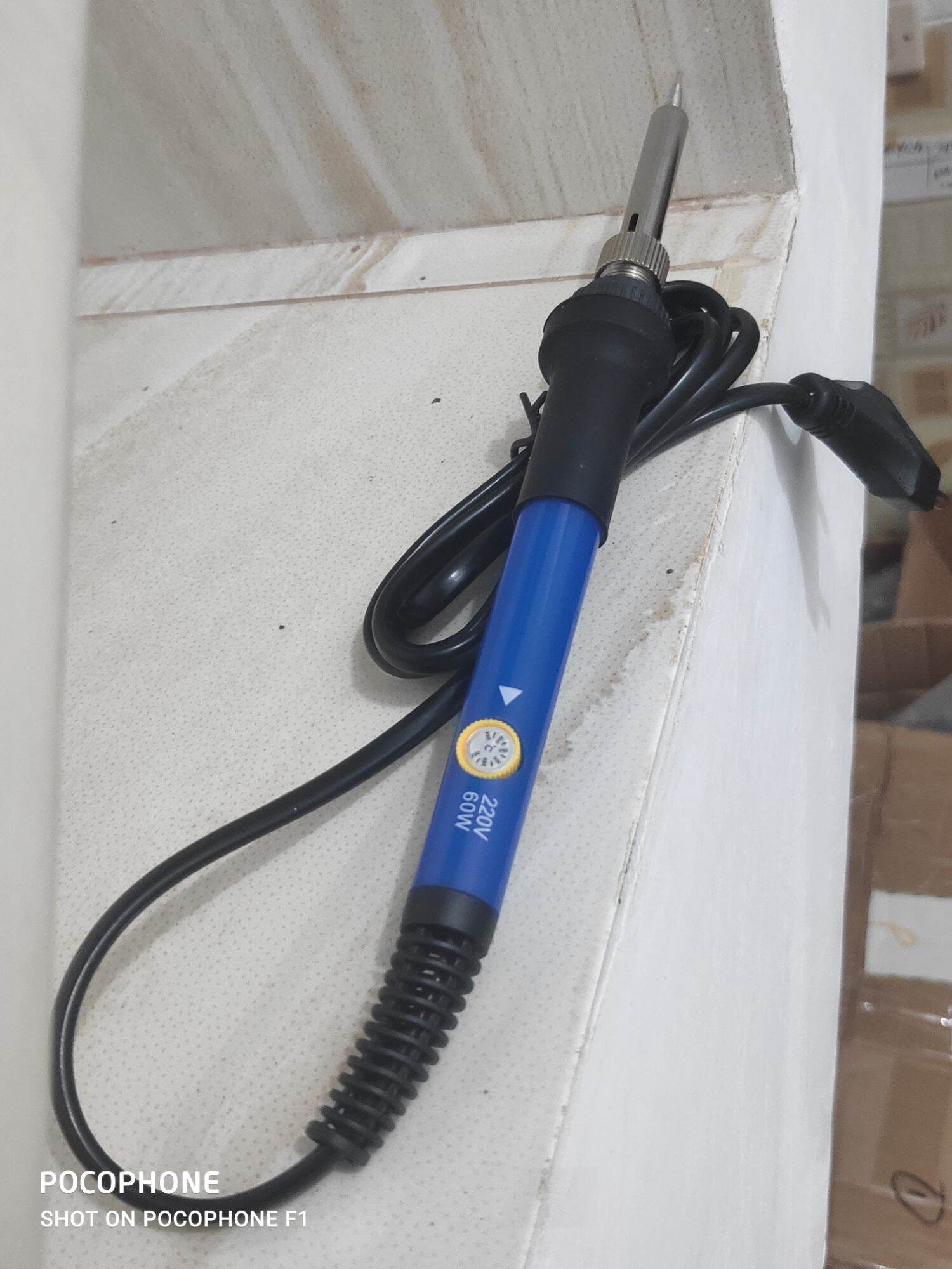 Solder Adjustable Temperature 60 watt 200 - 450 C Solder cepat panas ...