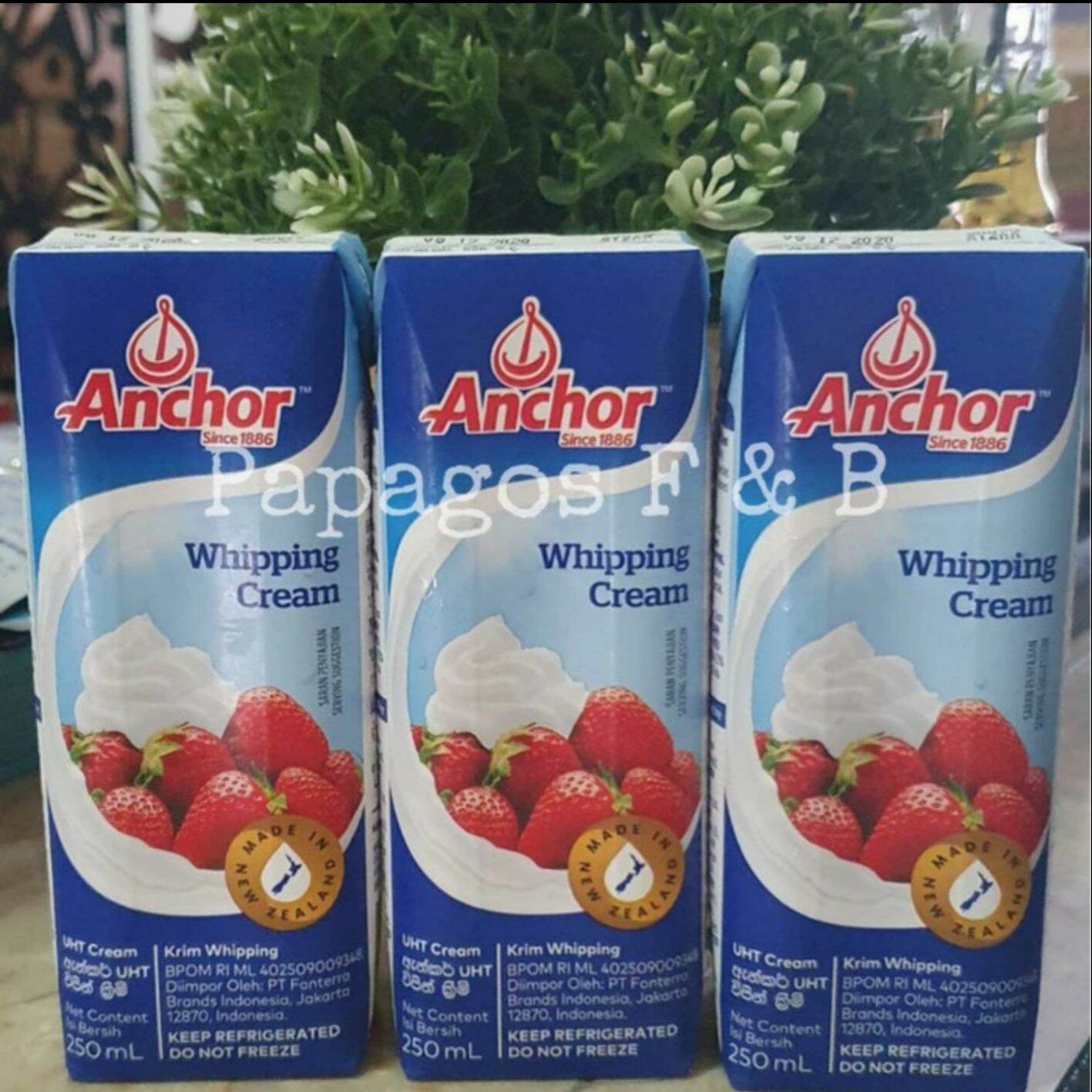 Whipping Cream Anchor 250 ml | Lazada Indonesia