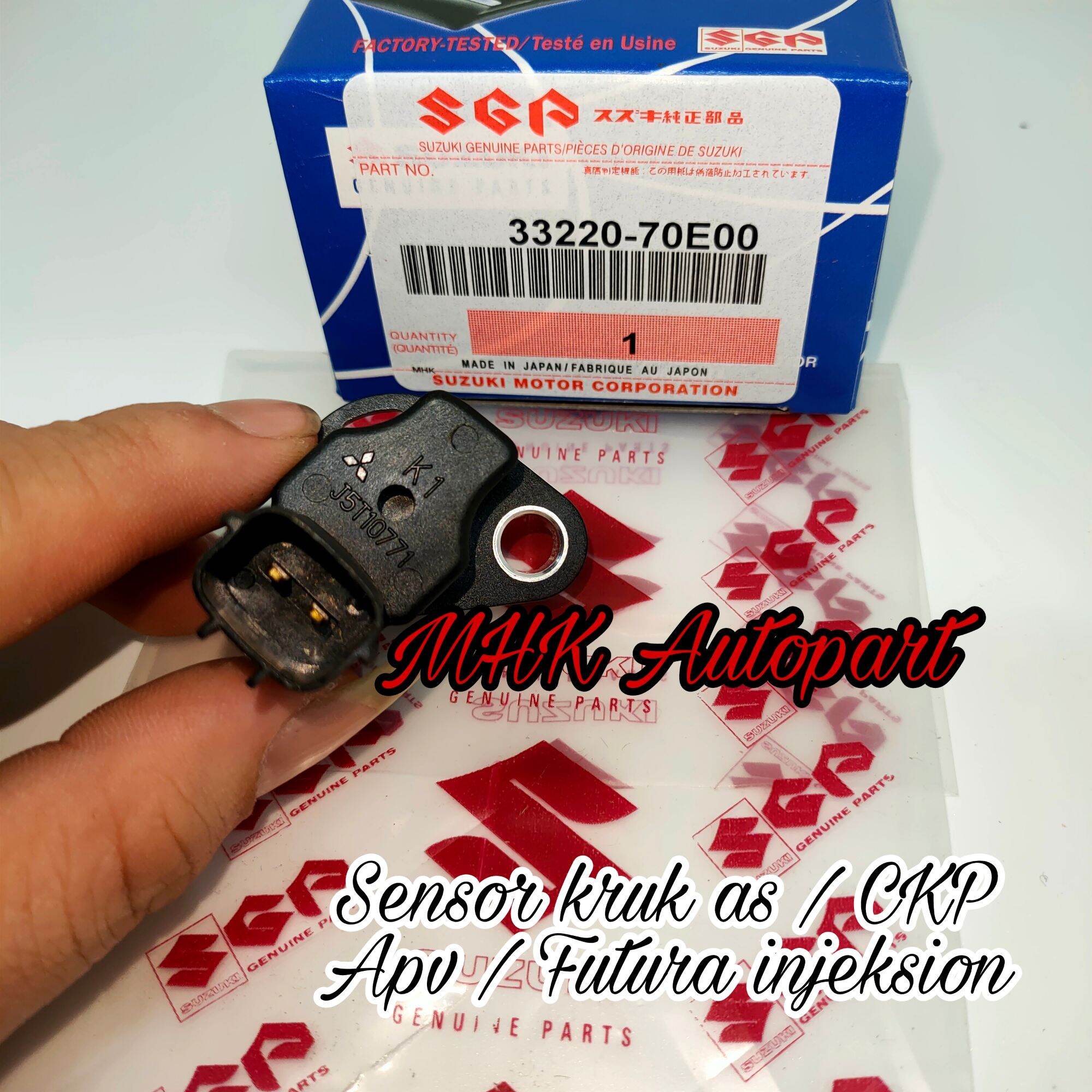 SENSOR CRANKSHAFT KRUK KRU AS CKP APV FUTURA INJEKSI INJEK. 33220-70E00 ...