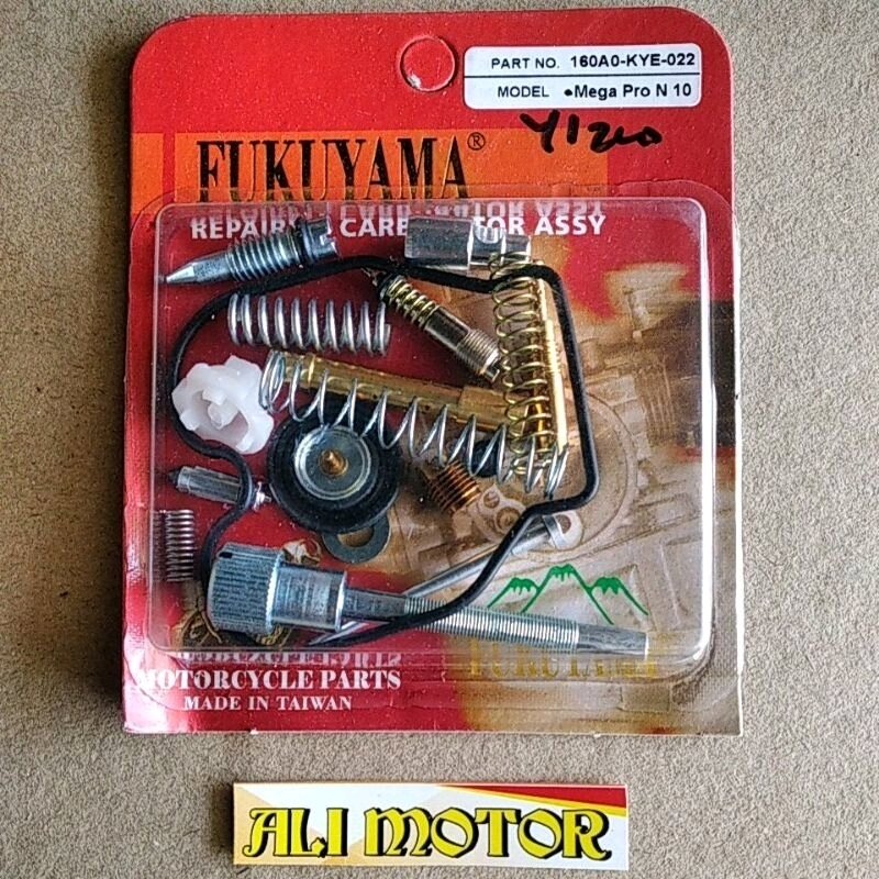 Repairkit isi karburator megapro new mono 160A0-KYE-022 ori FUKUYAMA ...