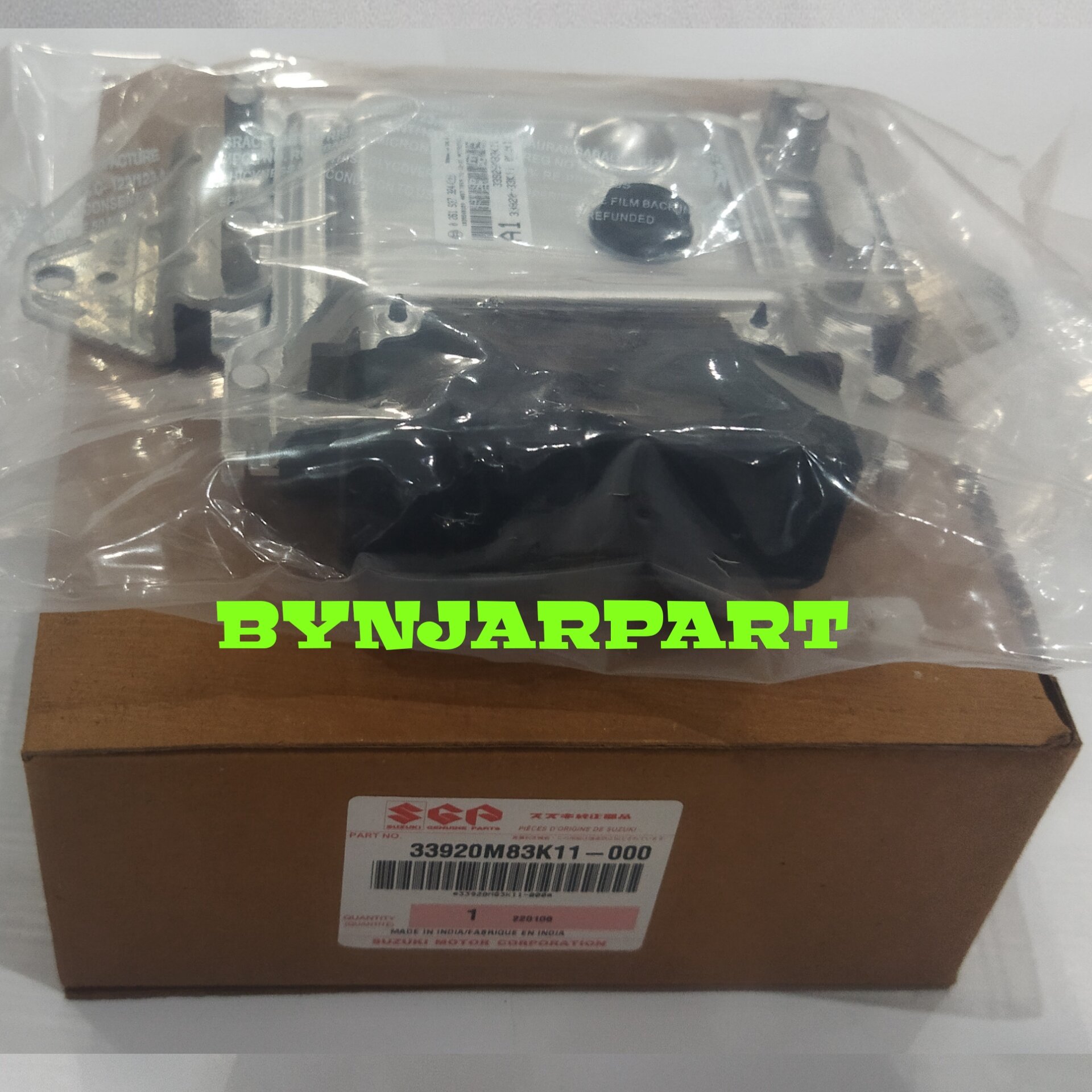 ECU SUZUKI SPLASH CONTROLLER INJECTION AIR CONPART NO = 33920M83K11-000 ...