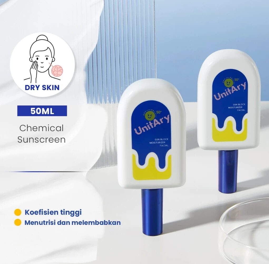 [Kulit Kering] Unitary Sunscreen Sun Block Moist SPF 50 PA+++ | Lazada ...