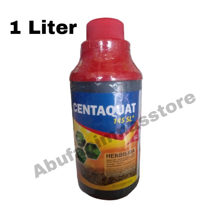 CENTAQUAT 145 SL 1 LITER HERBISIDA OBAT PEMBASMI RUMPUT LIAR GULMA ...
