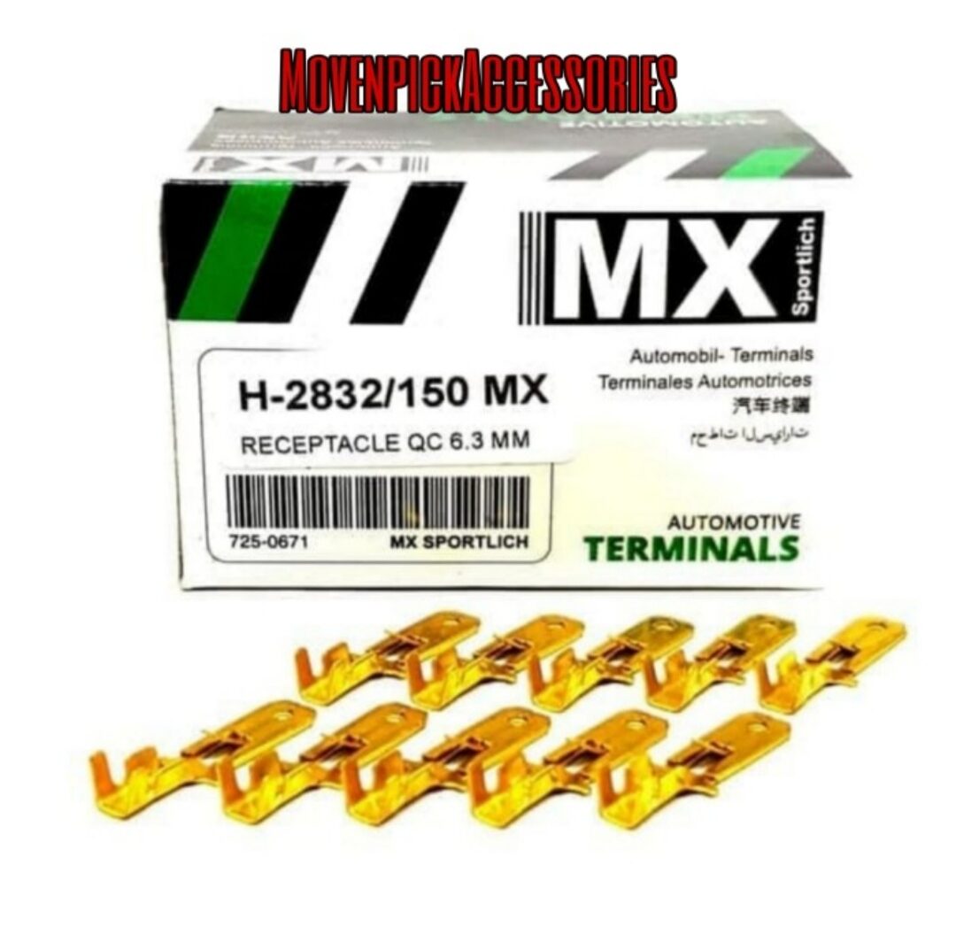 TERMINAL SKUN GEPENG MALE MERK MX ORIGINAL - HARGA 150 PCS - | Lazada ...