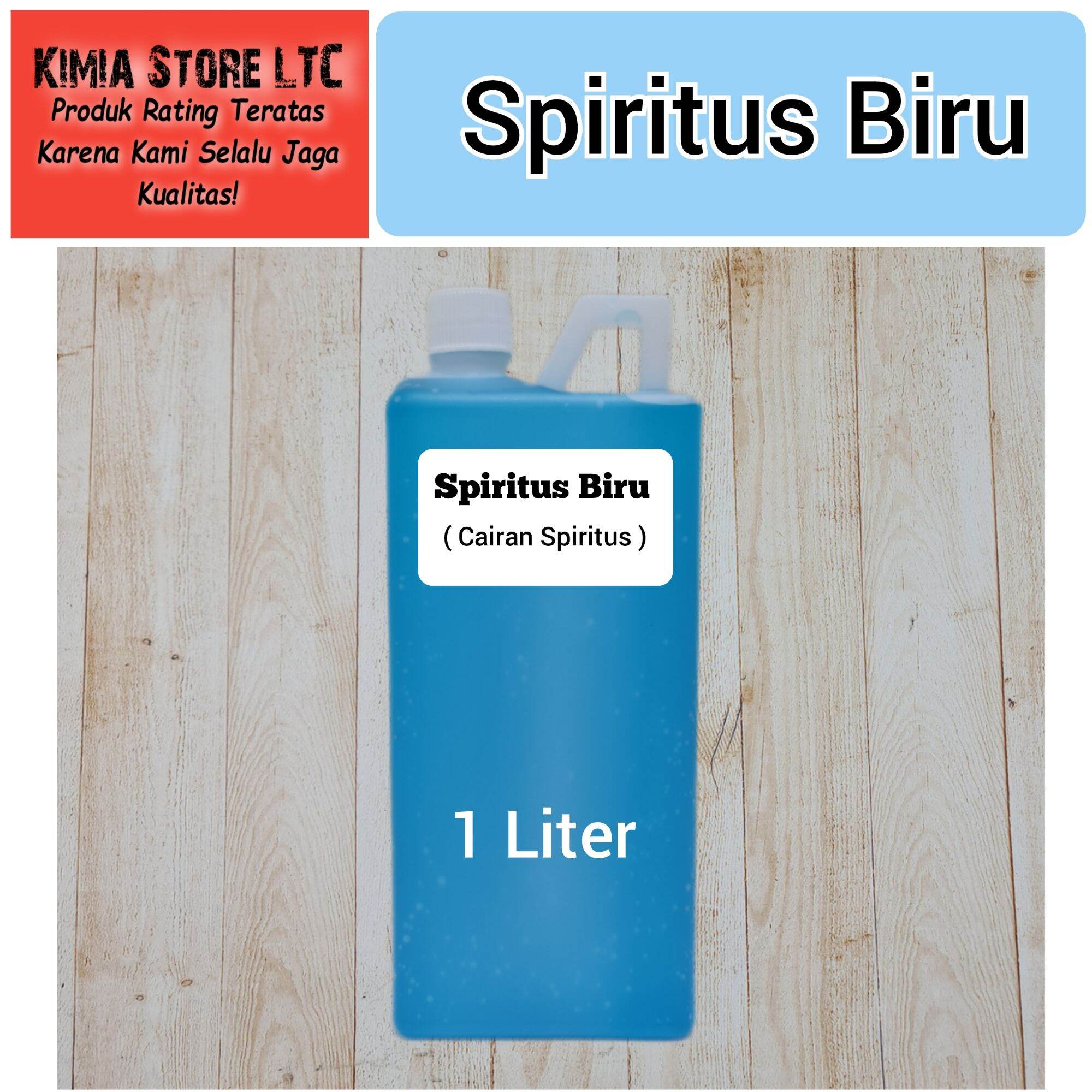 Spiritus Biru 1 Liter - 5 Liter / Cairan Spiritus | Lazada Indonesia