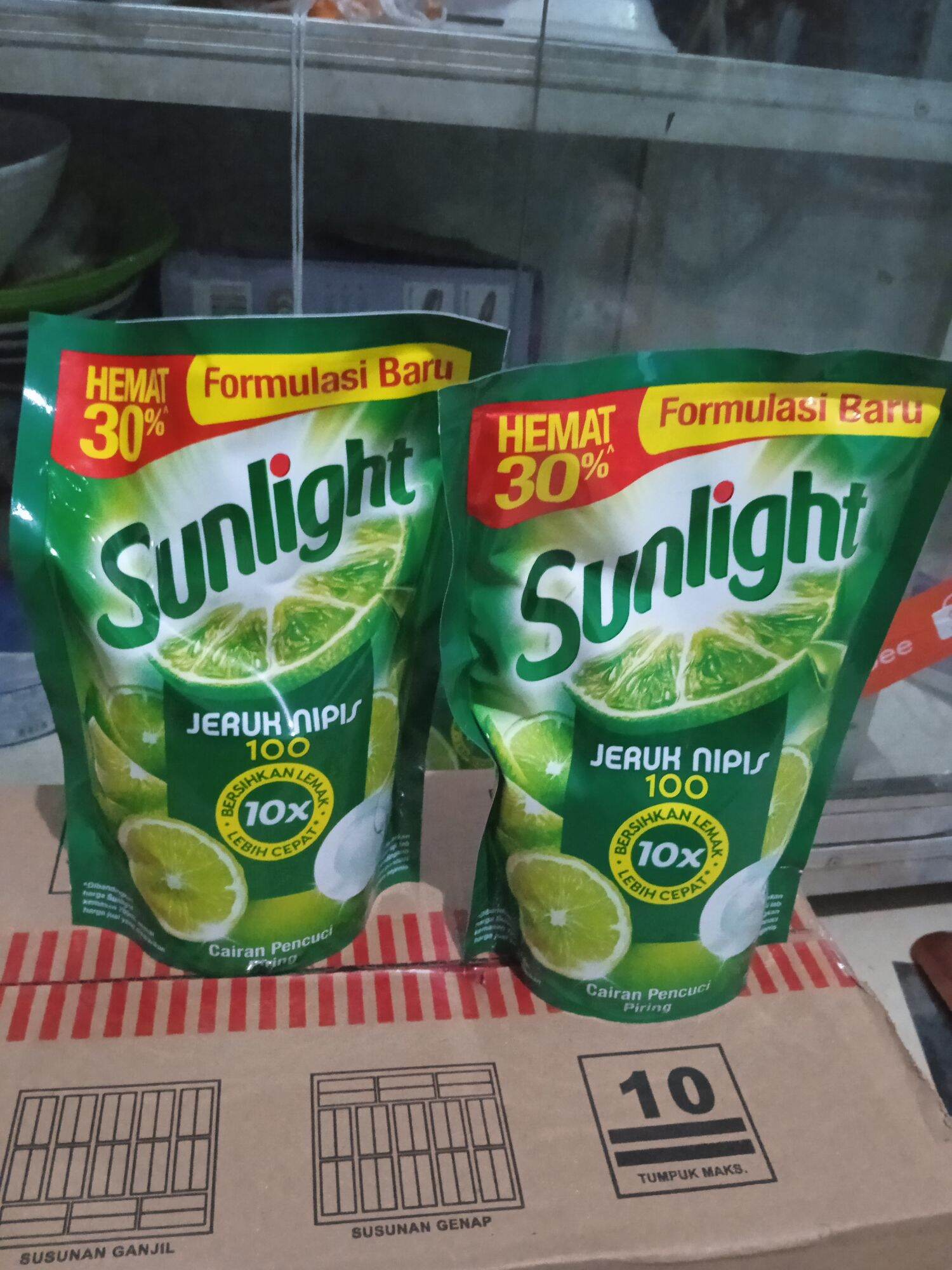 Sunlight Sabun Cuci Piring Jeruk Nipis Pouch 650ml | Lazada Indonesia