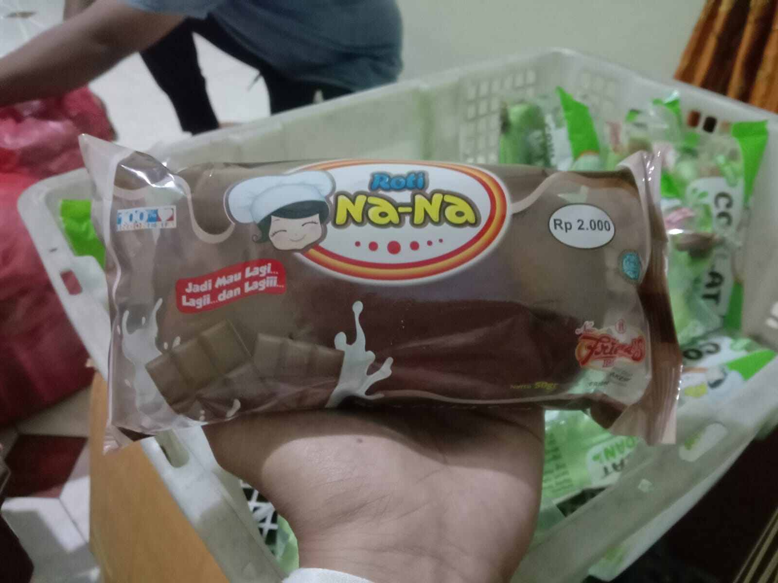 Roti Nana panjang Rasa Coklat Susu | Lazada Indonesia