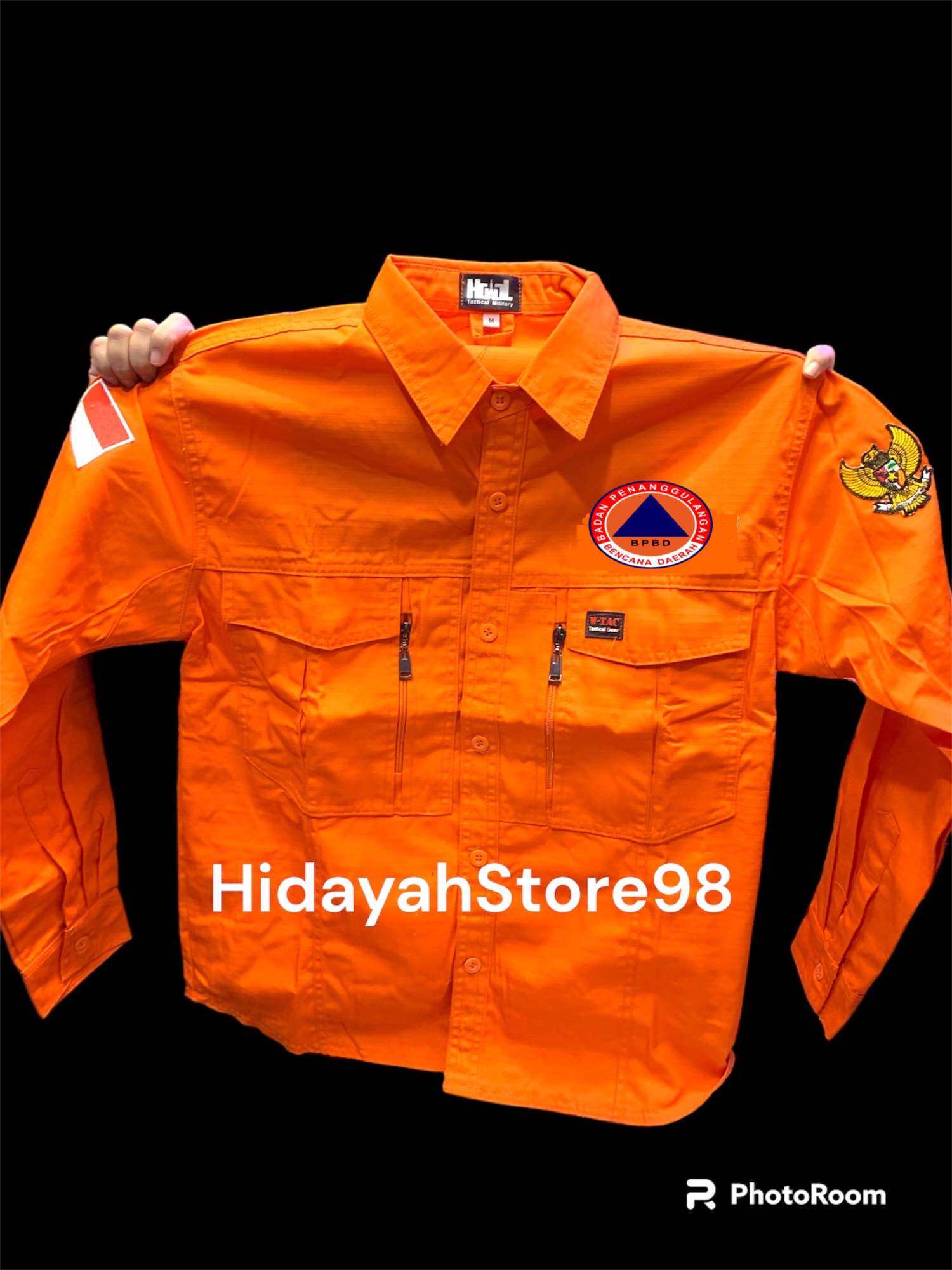 SERAGAM TACTIKAL BPBD BADAN PENANGGULANGAN BENCANA DAERAH KEMEJA BPBD ...