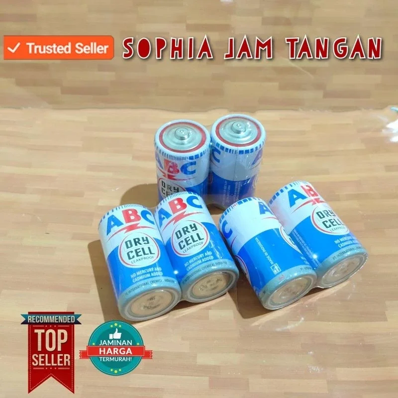 BATERAI BESAR ABC TERMURAH EXPIRED PALING LAMA BATERAI BESAR ABC ...