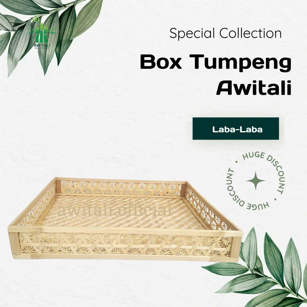 Tampah Bambu Kotak Nampan Tumpeng Box Jumbo Awitali Alas Tumpeng Hias ...