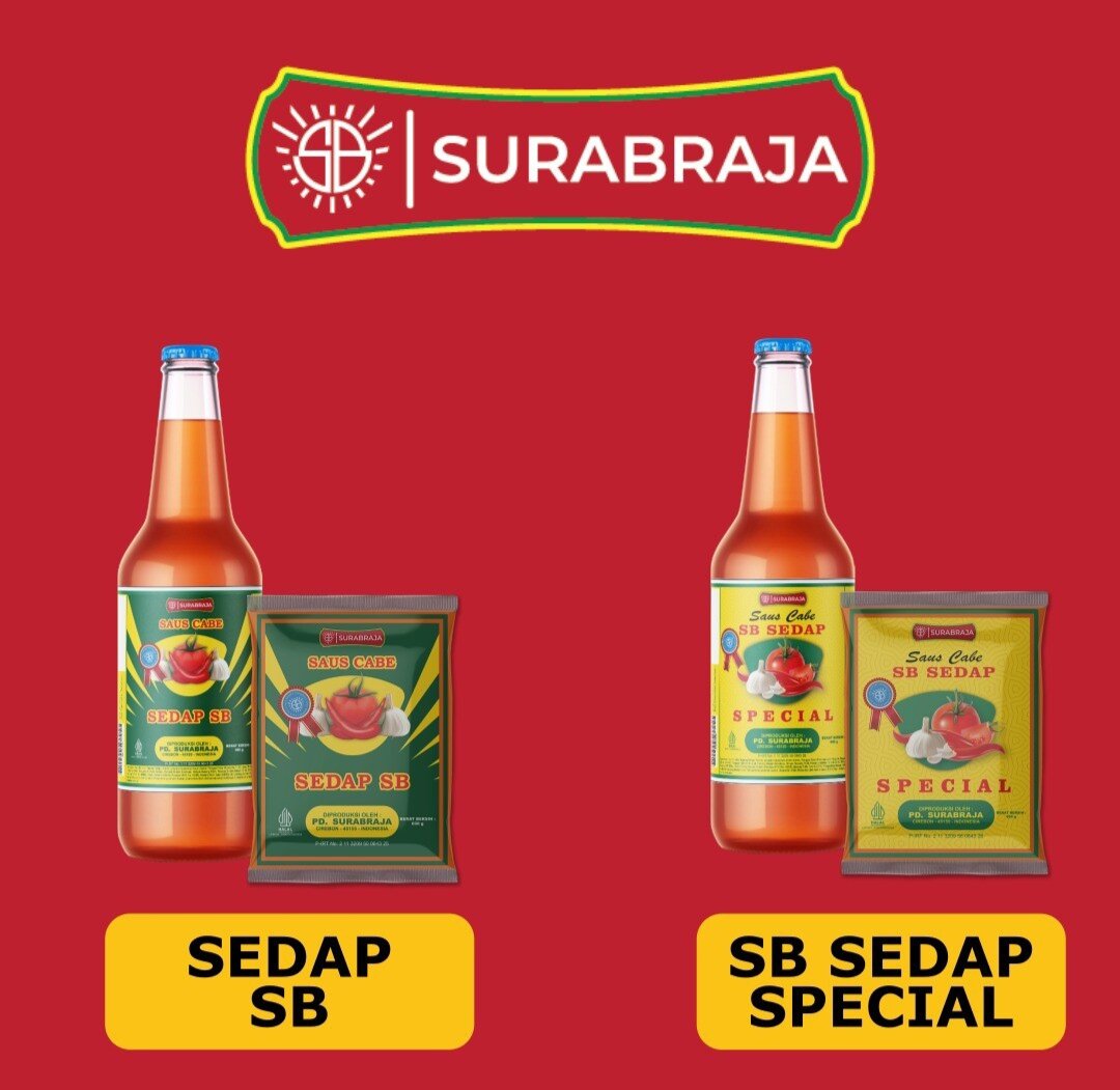 Saos Sambal Sedap Surabraja kemasan 600 gram pouch | Lazada Indonesia