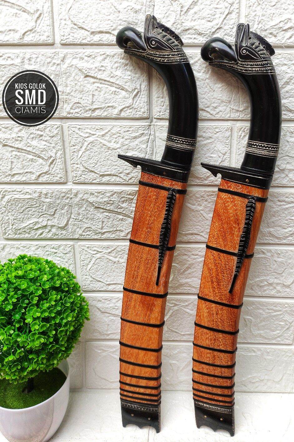 Bedog SPR-OMM Motif Burung Khas Daerah Tasikmalaya - Ukuran Panjang ...