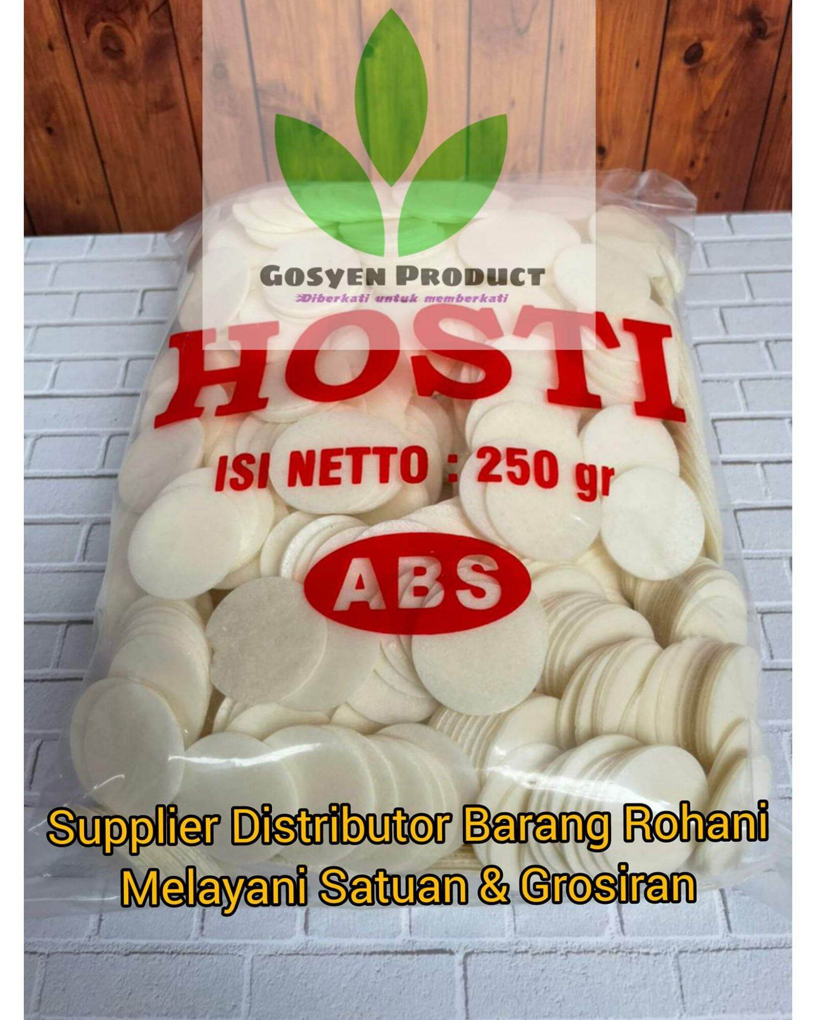 roti perjamuan kudus hosti polos 250gr | Lazada Indonesia