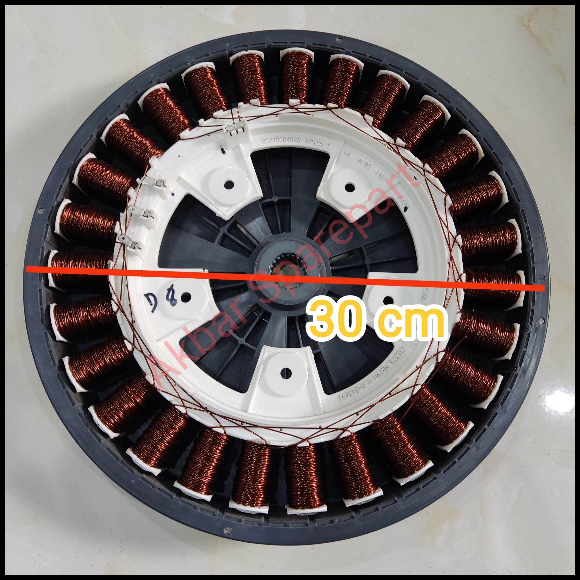 Dinamo Mesin Cuci Inverter Front Loading Sanyo Aqua Haier Motor Direct ...